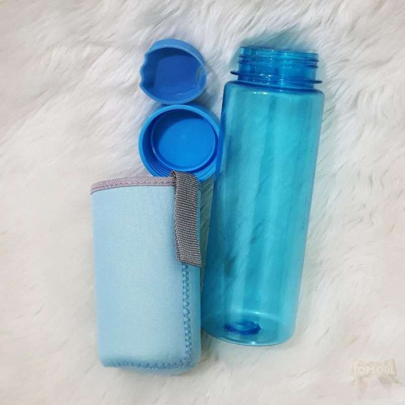 Jual My Bottle Polos + Pouch Polos - BIRU MUDA di Seller Maju Jaya ...