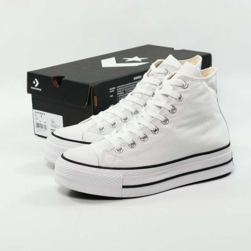 Promo Sepatu Converse Chuck Taylor All Star Lift High White Original ...