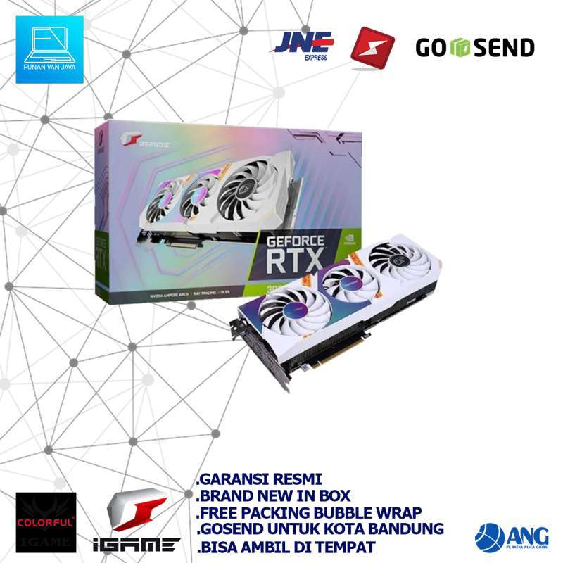 Jual COLORFUL iGame GeForce RTX 3060 Ultra W OC 12G L-V (LHR) di Seller ...
