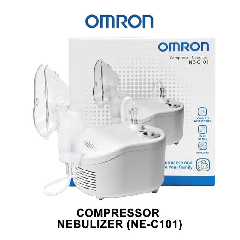 Promo OMRON COMPRESSOR NEBULIZER NE-C101 ALAT INHALASI PERNAPASAN ANAK ...