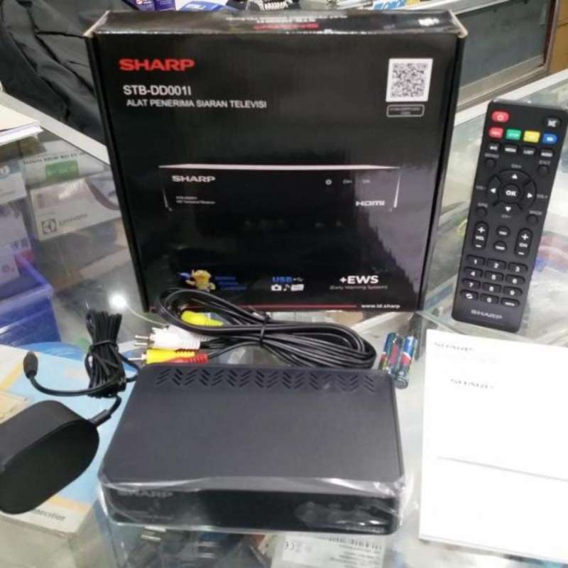 Jual Sharp Set Top Box STB-DD001i Digital TV Receiver STB DVB-T2 di ...