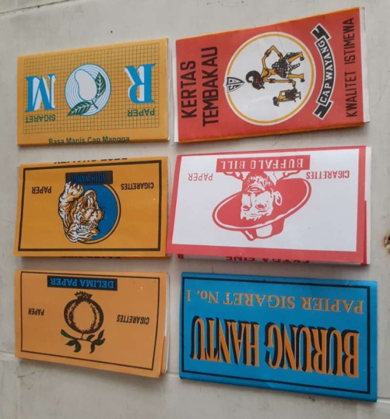 Jual ISMN - Kertas Tembakau Buffalo 1 Ikat (10 Buku) - MODEL RANDOM di ...