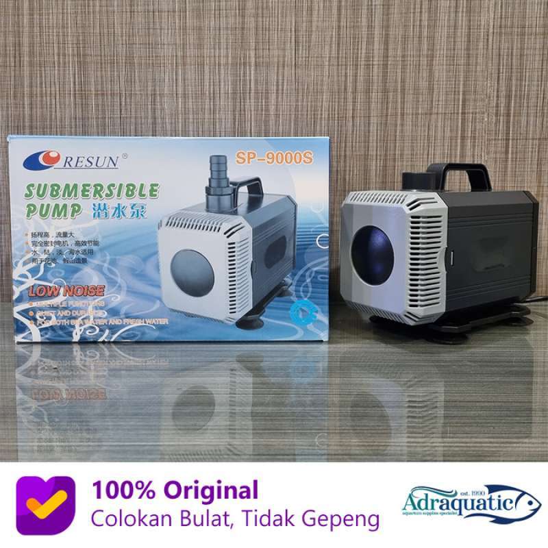 Promo RESUN SP-9000 SUBMERSIBLE PUMP POMPA AIR CELUP FILTER AQUARIUM Diskon 31% di Seller sobat ...