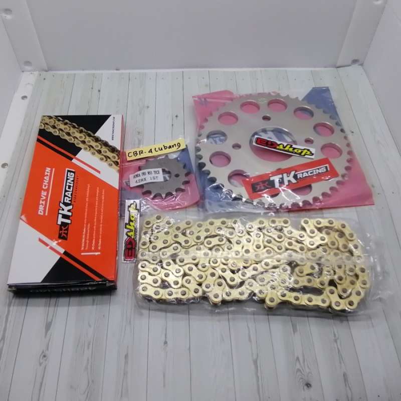 Jual gear SET 428 TK SONIC VERZA 150 NEW MEGAPRO SUPRA RACING SETARA SSS di Seller SYAFAGROSIR ...