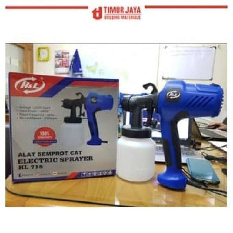 Jual HL ELECTRIC Spray Gun Paint Zoom Mesin Cat Semprot Elektrik di ...