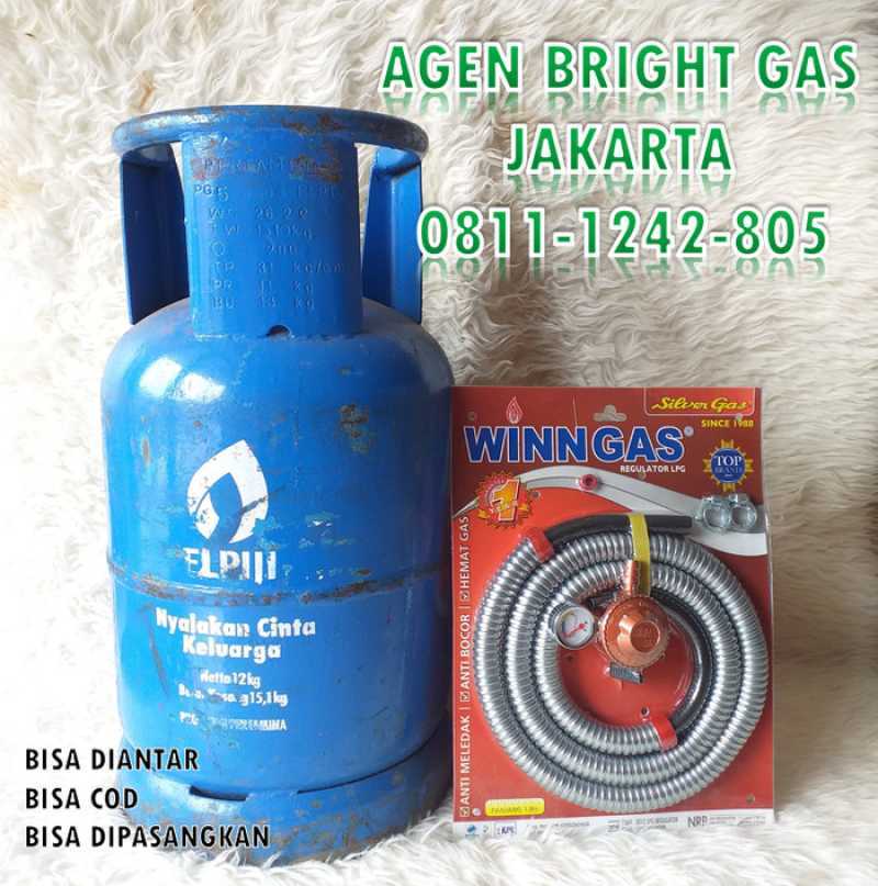 Promo PAKET GAS ELPIJI 12 KG PLUS ISI + REGULATOR Diskon 27% di Seller ...