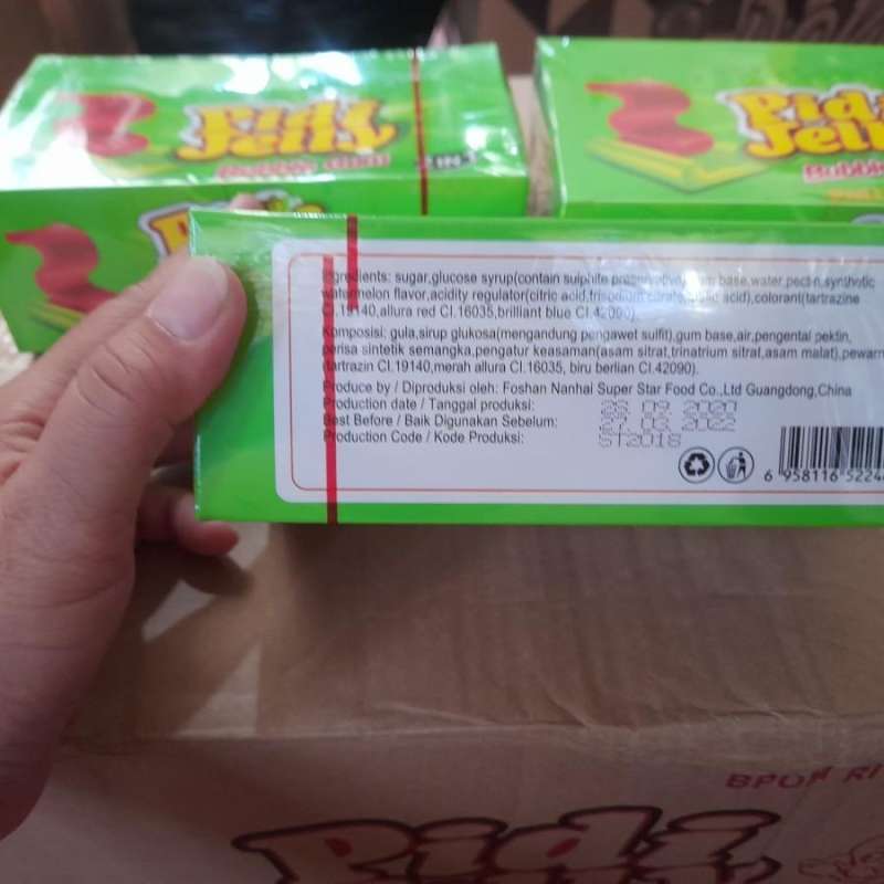 Jual Permen Karet Pidi Jelly Bubble Gum Box Isi 30 Pcs Di Seller ... Jual Permen Karet Pidi Jelly Bubble Gum Box Isi 30 Pcs Di Seller ...