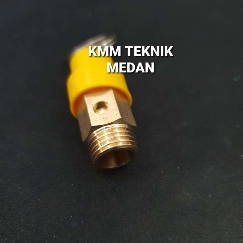 Promo SAFETY VALVE 1/4 KOMPRESOR SWITCH TEKANAN BUANG ANGIN COMPRESSOR ...