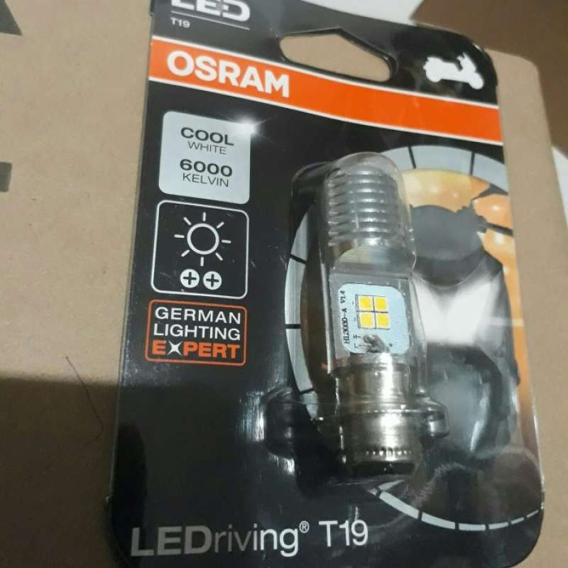 Promo Bohlam Led Putih Motor Bebek Matic Osram T19 H6 M5 Kaki 1 12V Dc 6000K Diskon 23% di ...