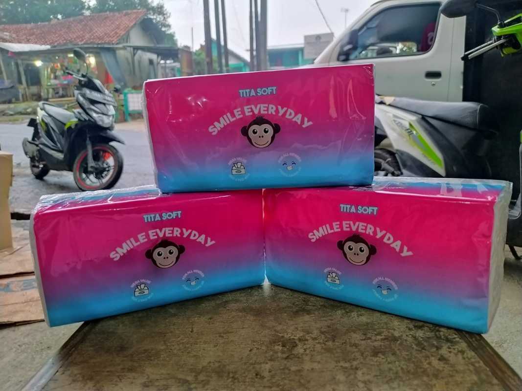 Jual Tisu Tita Soft 150 Sheet 2 Ply - 1 Dus Isi 60 Pcs -tisu Wajah ...