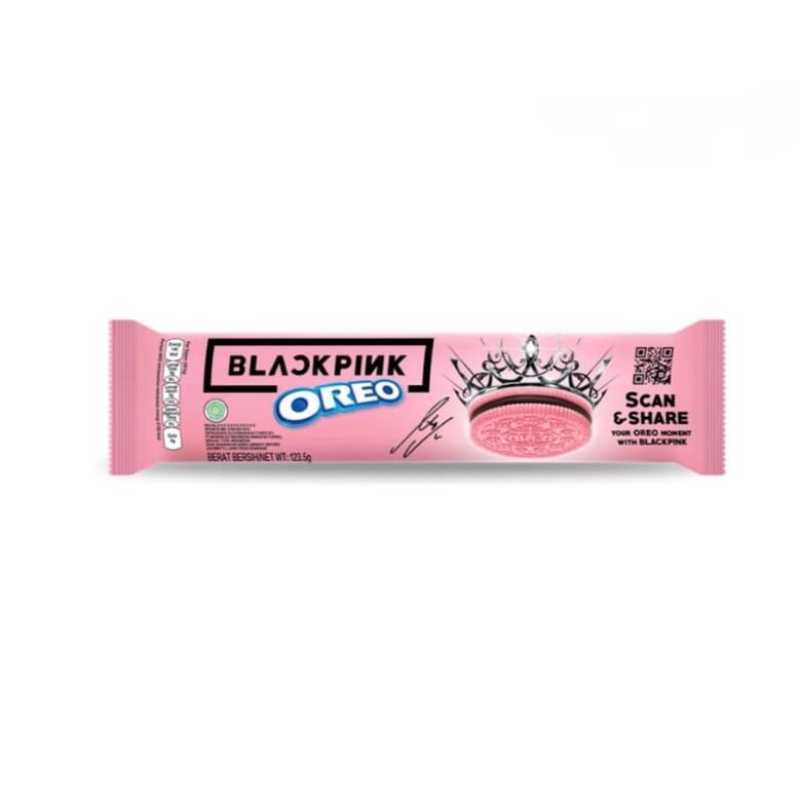 Jual Biskuit cokelat Oreo black pink 123.5gr ( packaging pink) Oreo ...