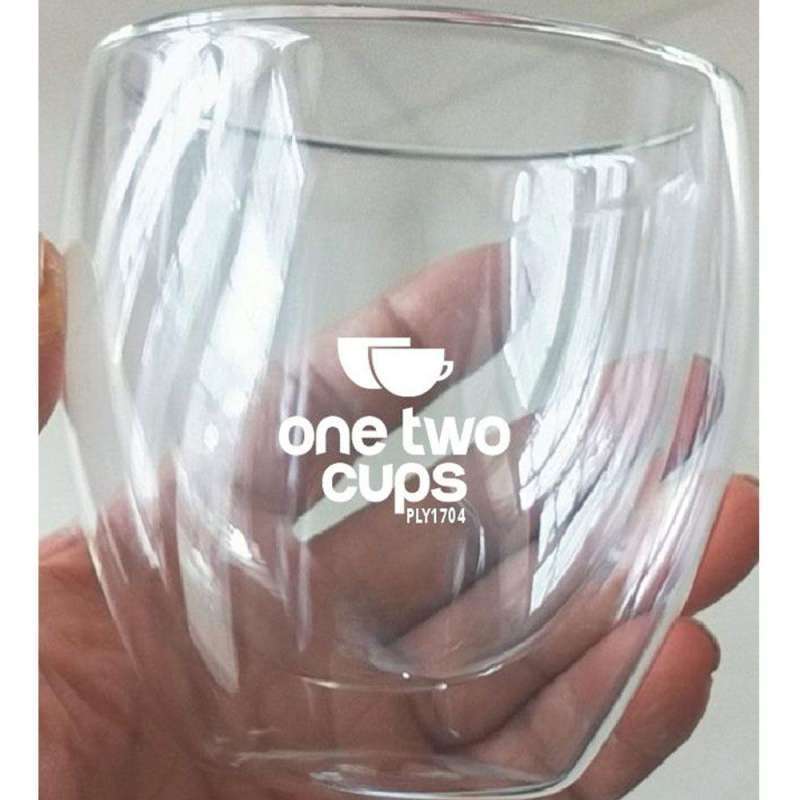 Jual OneTwoCups Gelas Double Wall Anti Panas Insulated Cup 250ml - PLY1704 di Seller Afandi ya ...