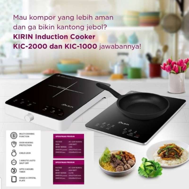 Jual Kompor Induksi Kic 1000/ Induction Cooker - Child Lock Di Seller Dapuraku Store - Duri Kepa ...