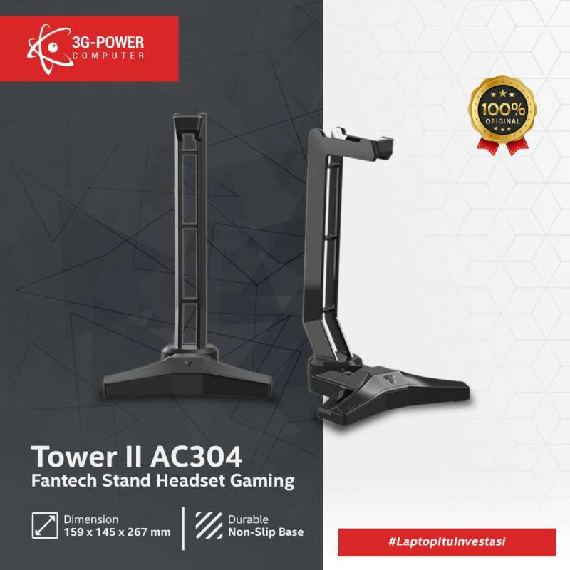 Promo Fantech Tower II AC304 Headset Stand Gaming Diskon 41% di Seller ...