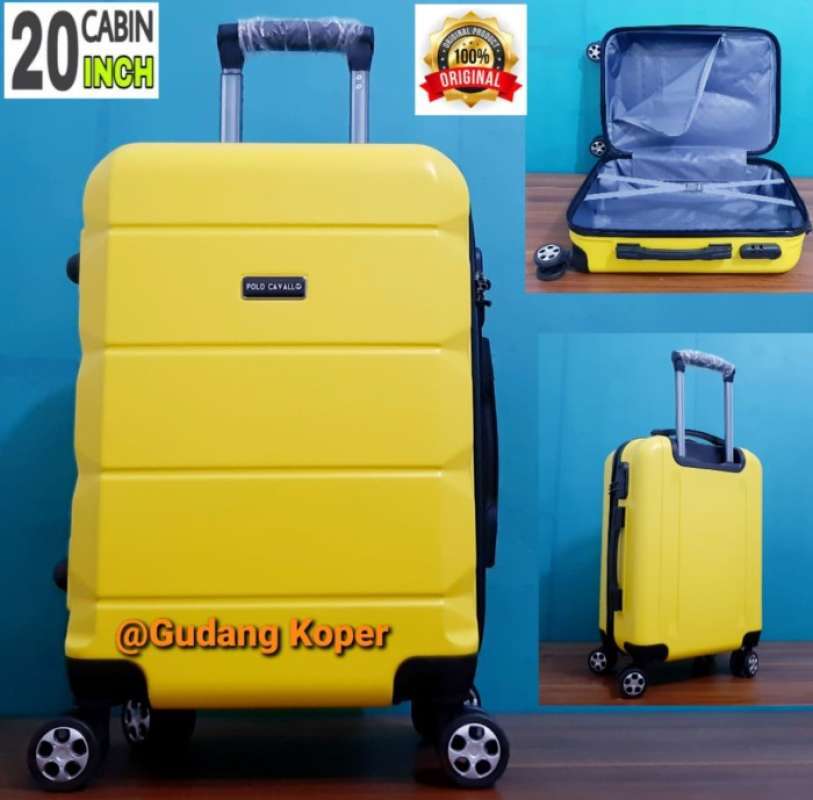 Promo Tas Koper Polo 20 Inch,koper Original,koper Umroh,005 Pink ...