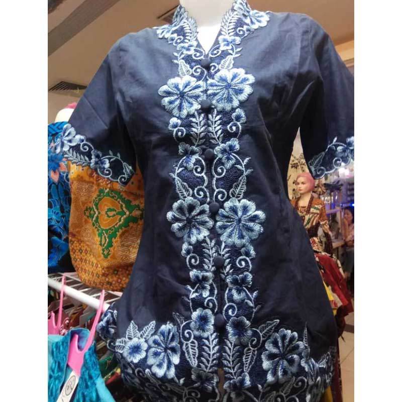 Jual Baju Kebaya Encin Motif Bunga 6 Warna di Seller Minja - Lubuk Baja ...