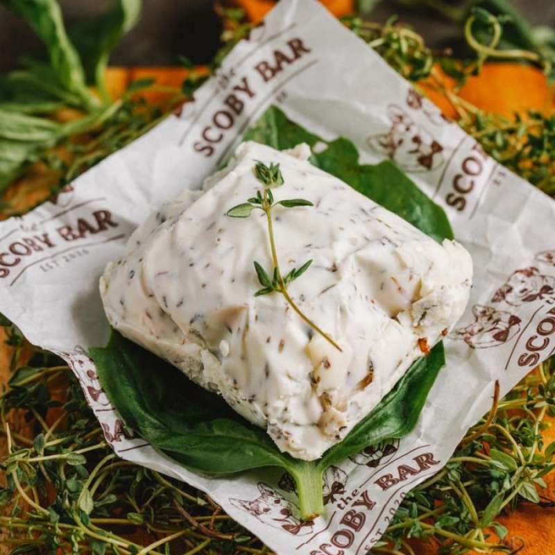 Promo Scoby Bar Kefir Cheese - Herb De Provence - 100G Probiotic Dog ...