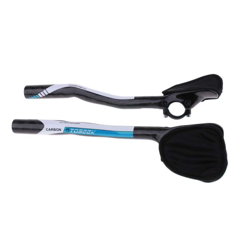 Jual Handlebar Aero Bars Triathlon Bike Arm Rest Relaxation Handle Bar ...