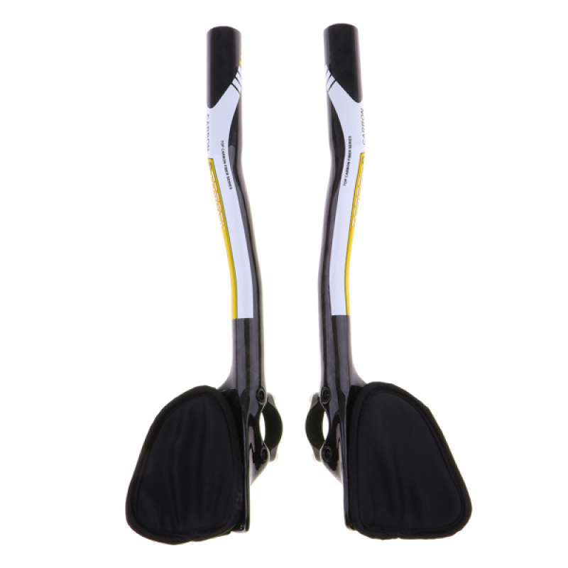 Jual Handlebar Aero Bars Triathlon Bike Arm Rest Relaxation Handle Bar ...
