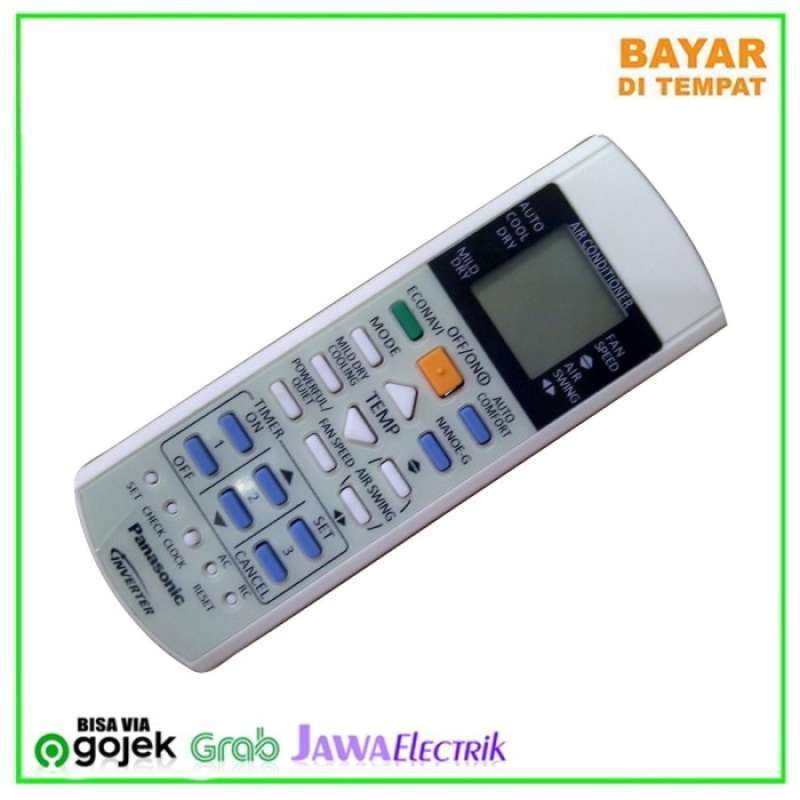 Promo Panasonic Remot Control Ac Inverter - Putih Diskon 10% di Seller ...