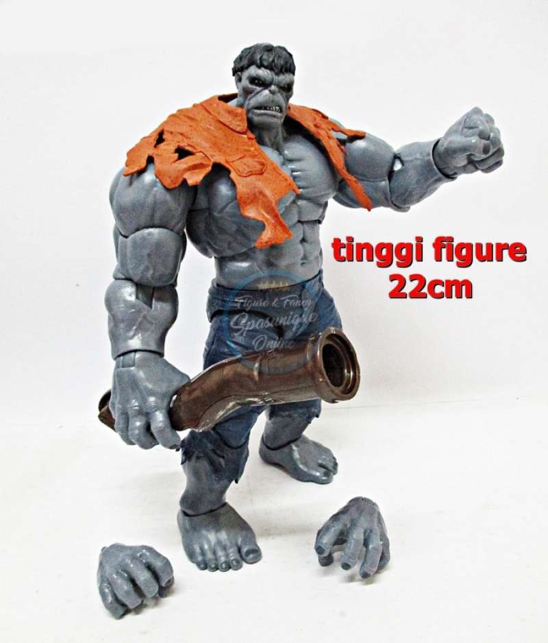 Jual Hulk Grey Action Figure Marvel Legends 80Th Anniversary Grey Hulk ...