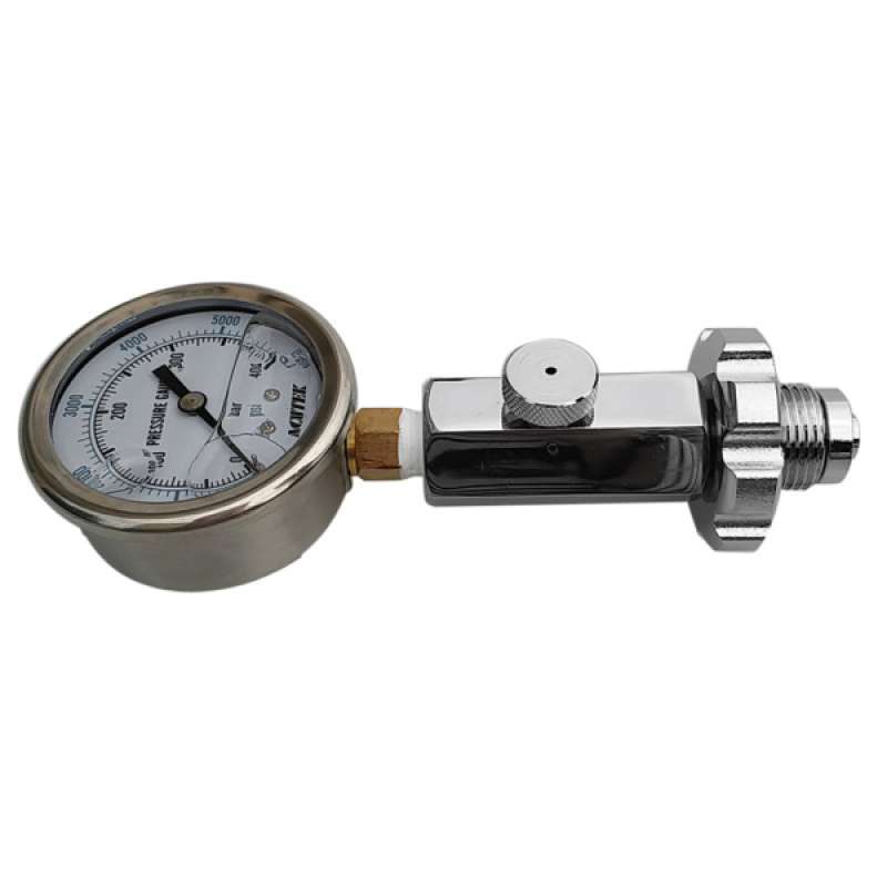 Promo Diving DIN Style Tank Pressure Checker Tester Gauge 6000 PSI 450 ...