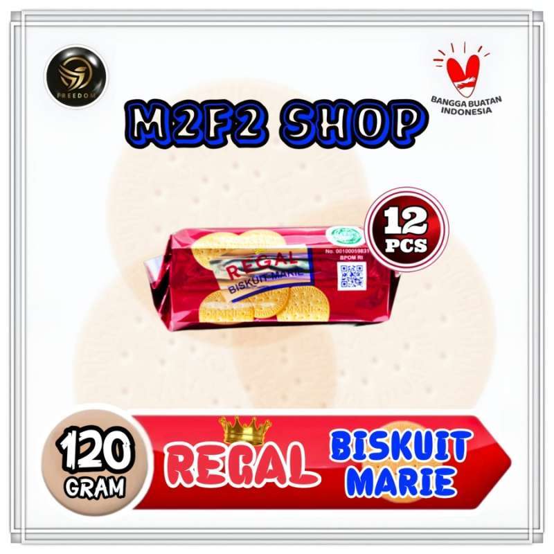 Promo Biskuit Marie Regal Original Roll - 120 gr (Kemasan 12 Pcs ...