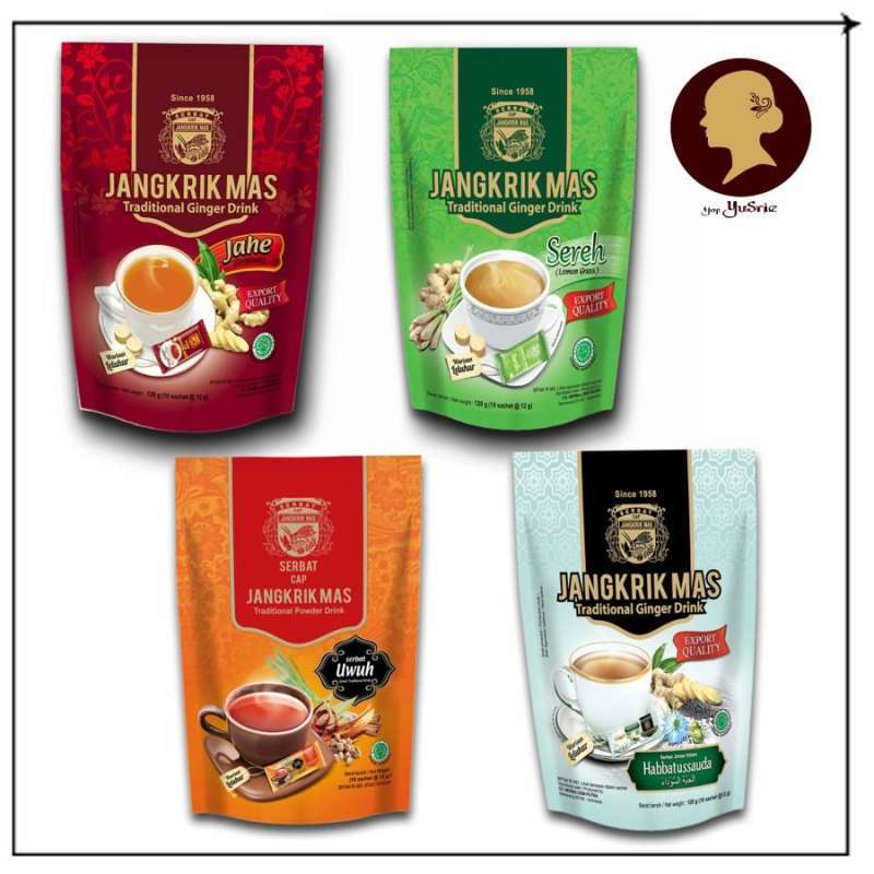 Jual Wedang Serbat jahe cap JANGKRIK MAS khas Semarang 135gr 10 sachet ...