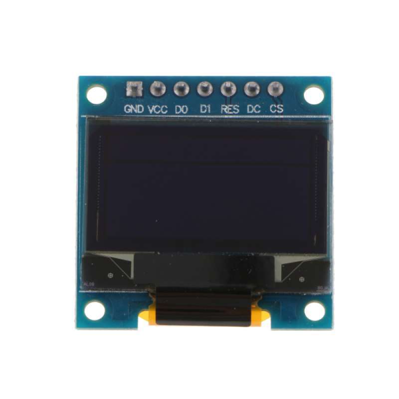 Promo 0.96 IIC 128X64 Yellow+Blue OLED LCD LED Display Module SSD1306 ...
