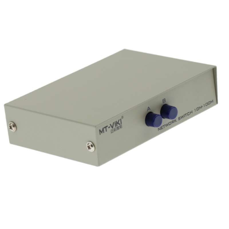 Jual 2Ports RJ45 Manual AB Sharing Network Switch Box Selector Splitter ...