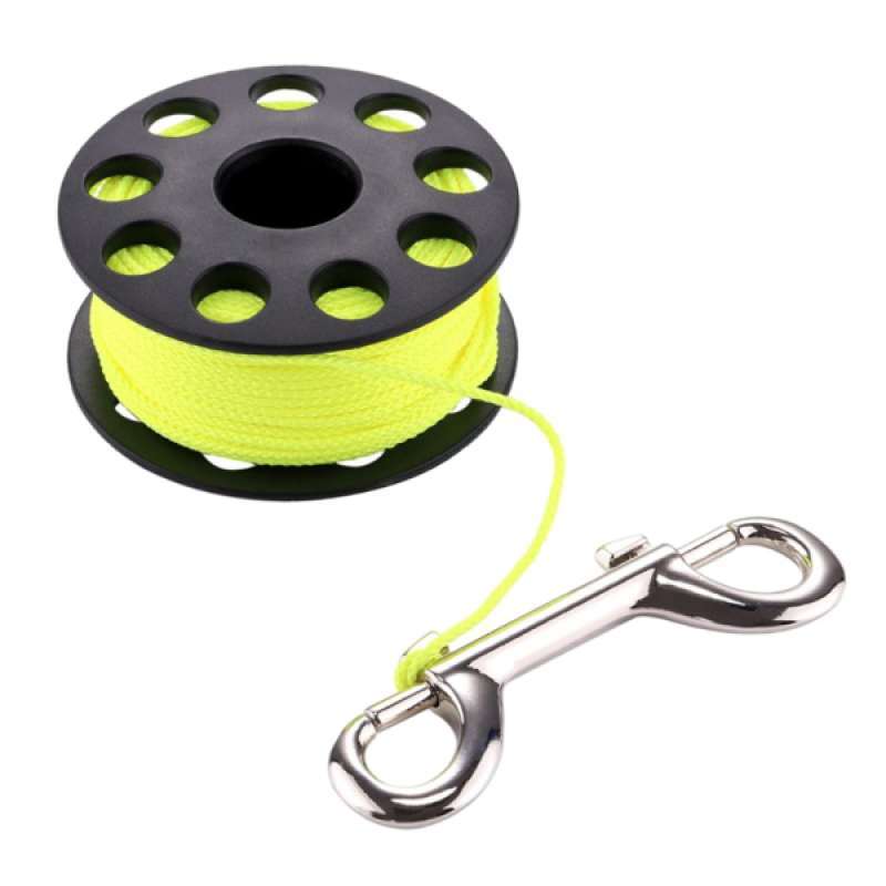 Promo Diving Rope Reel Coil Marine Floating Spool Scuba Finger Reel ...