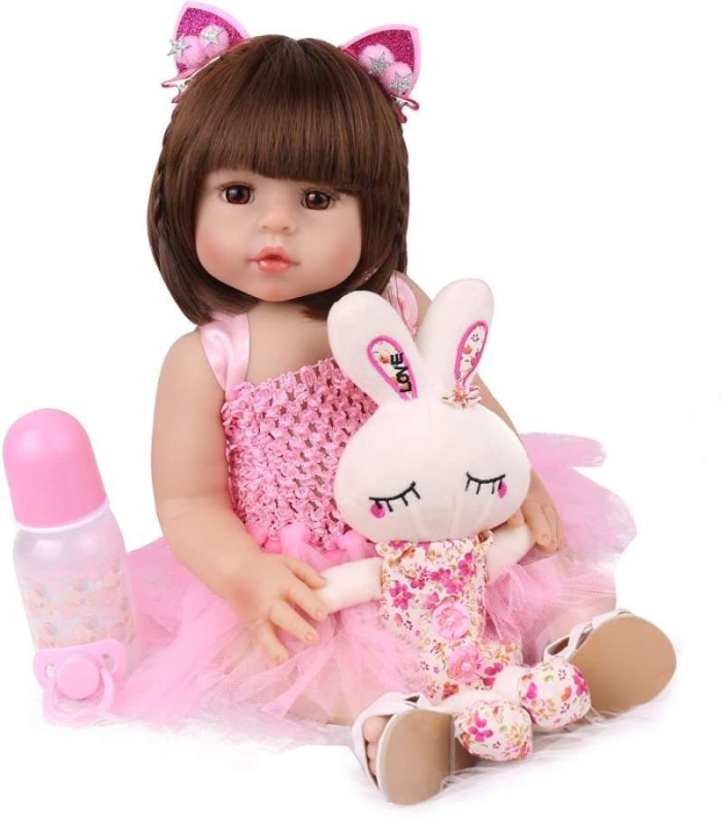 Promo Charex Reborn Baby Dolls Silicone Full Body Po Diskon 17% di ...