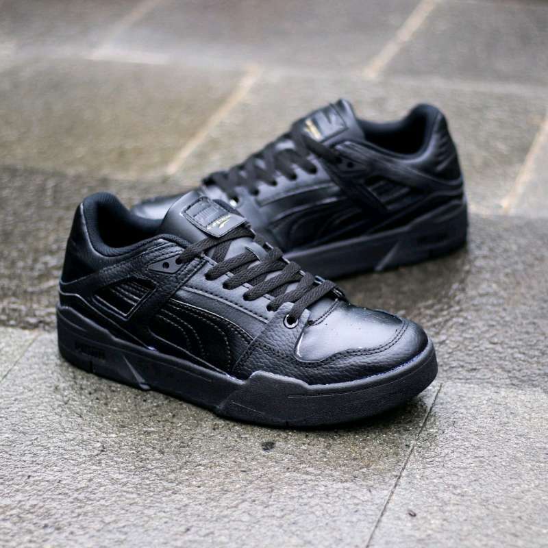 Promo Sepatu Puma Slipstream Full Black Made In Indonesia - 38 Hitam ...