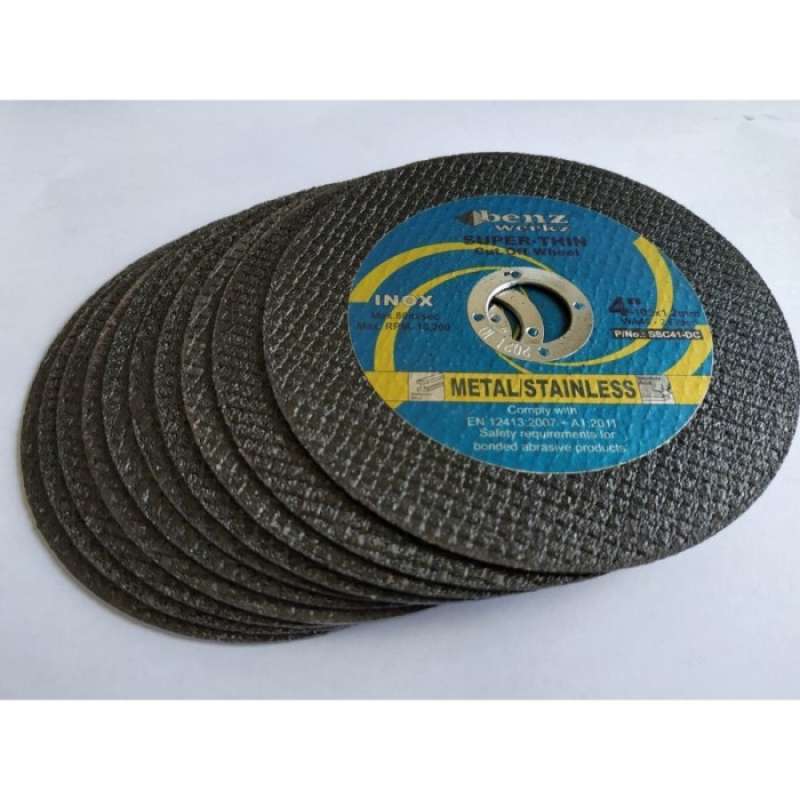 Promo Mata Gerinda Wd 4 Inch Besi Stainlees Steel Stenlis Diskon 23% di ...