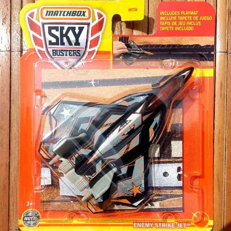 Jual Matchbox Sky Busters Enemy Strike Jet - Top Gun Pesawat Terbang ...