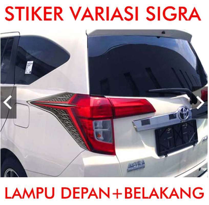 Promo Stiker Mobil Sigra Calya Generasi 1 Diskon 15% Di Seller Merpati ...