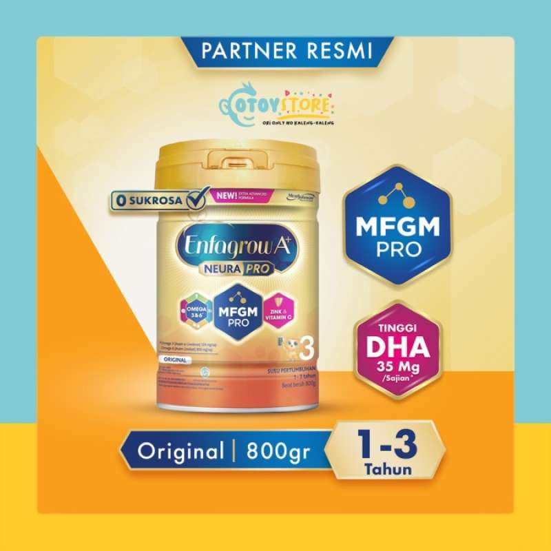 Promo susu formula Enfagrow A+3 Rasa Original 800g Smartlock susu ...
