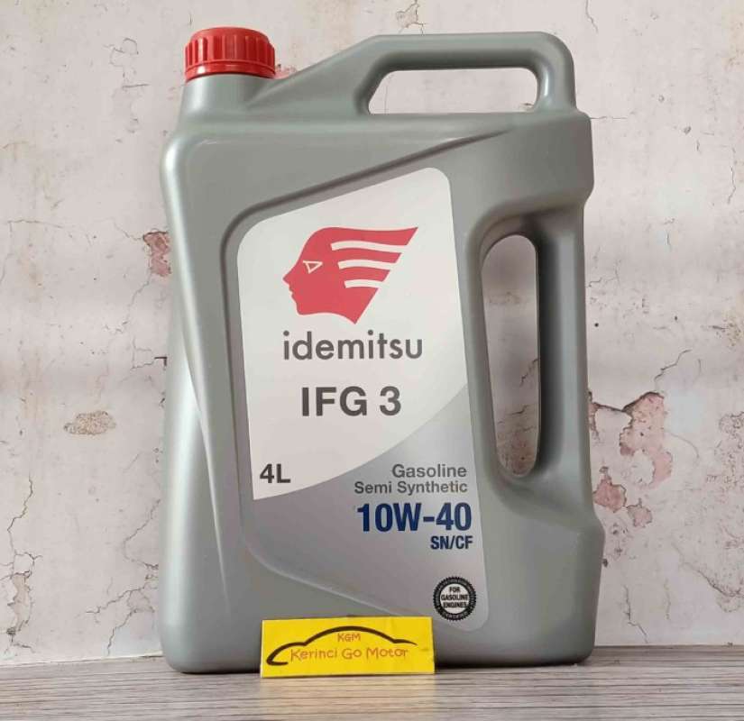 Promo Oli Idemitsu 10W-40 Sn/Cf 4L Semi Synthetic Galon - Oli Idemitsu ...