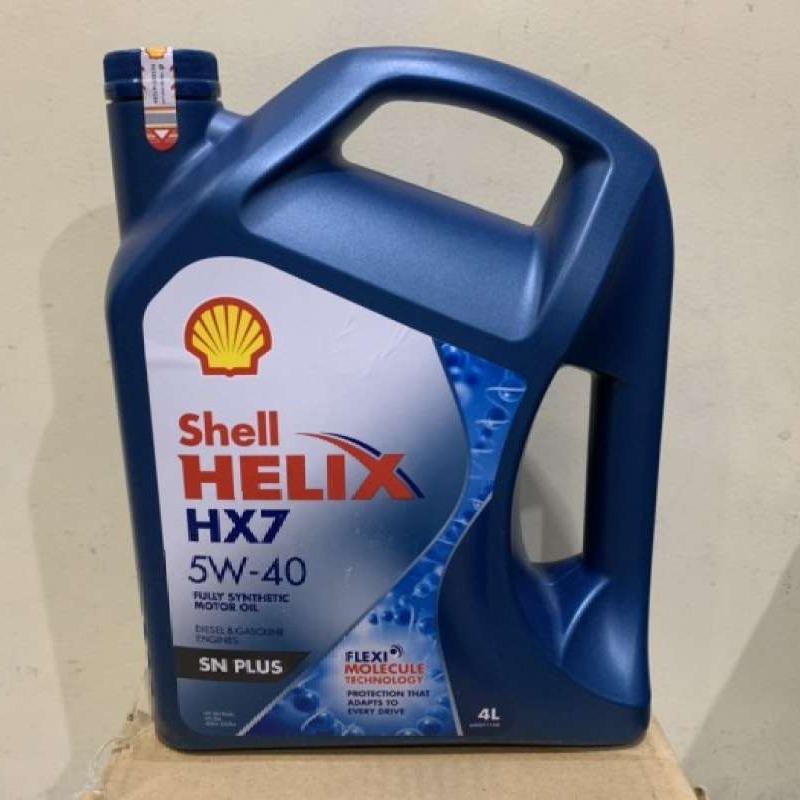 Promo Shell Helix Mobil Hx7 10/40 Bensin & Diesel 4 Liter Galon Dijamin ...