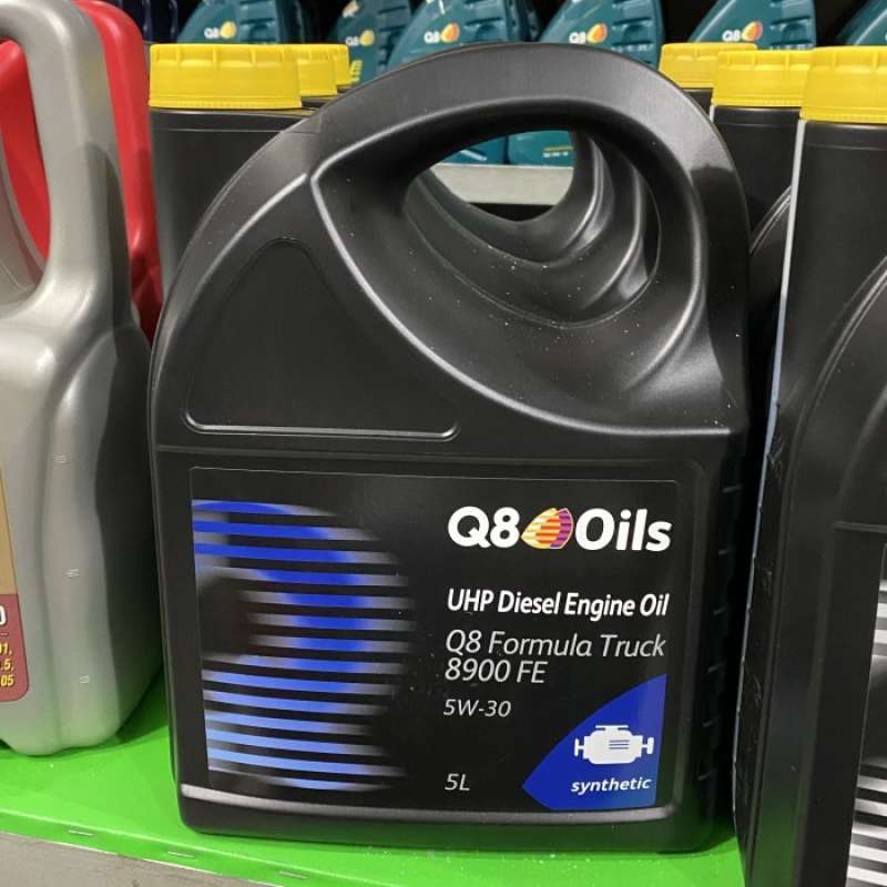 Promo Q8 Oils Uhpd Formula Truck 8900 Fe 5W-30 Galon 5L Diskon 23% di ...