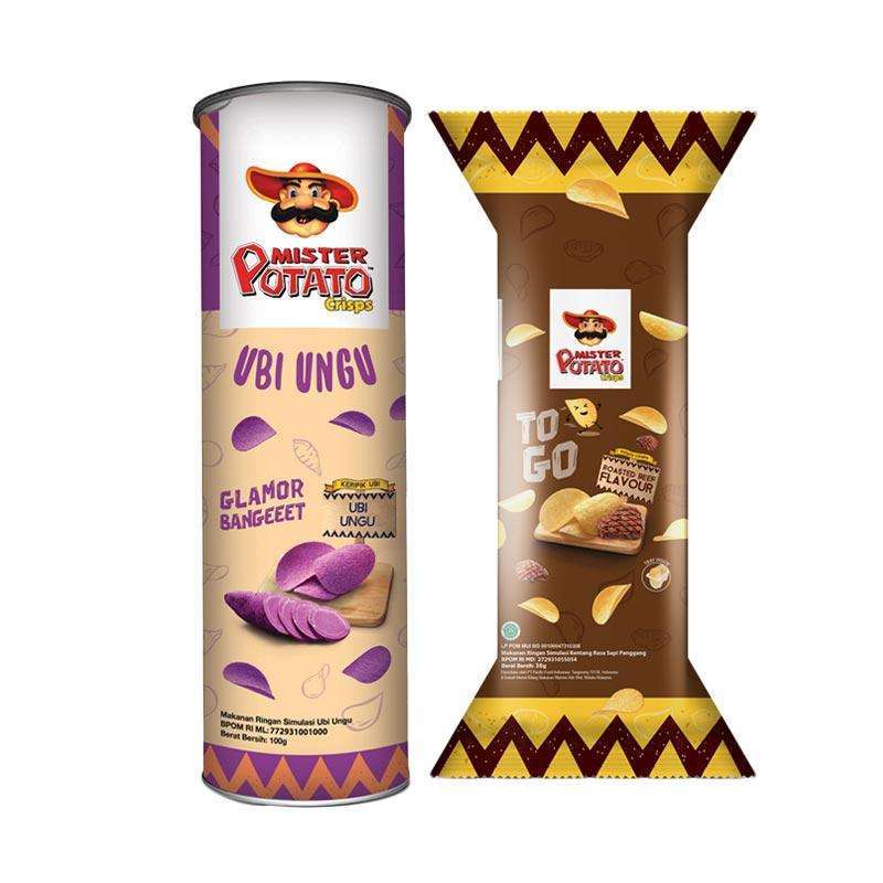 Jual MISTER POTATO Crisps Mix TO GO [USAP] di Seller Uzifleza - | Blibli