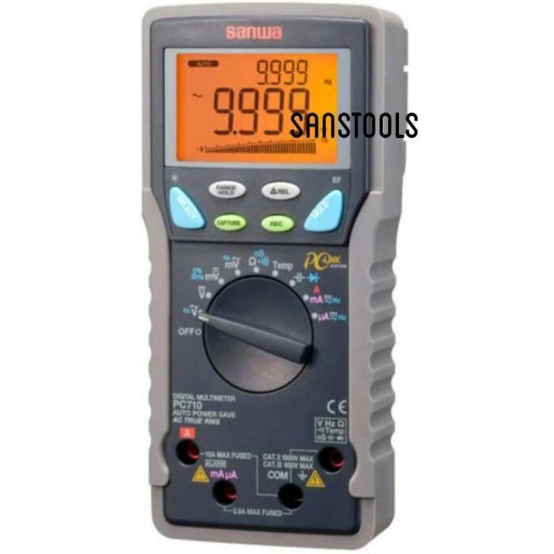 Jual Sanwa Pc710 Pc Link Digital Multimeter Multitester Avometer Pc-710 ...