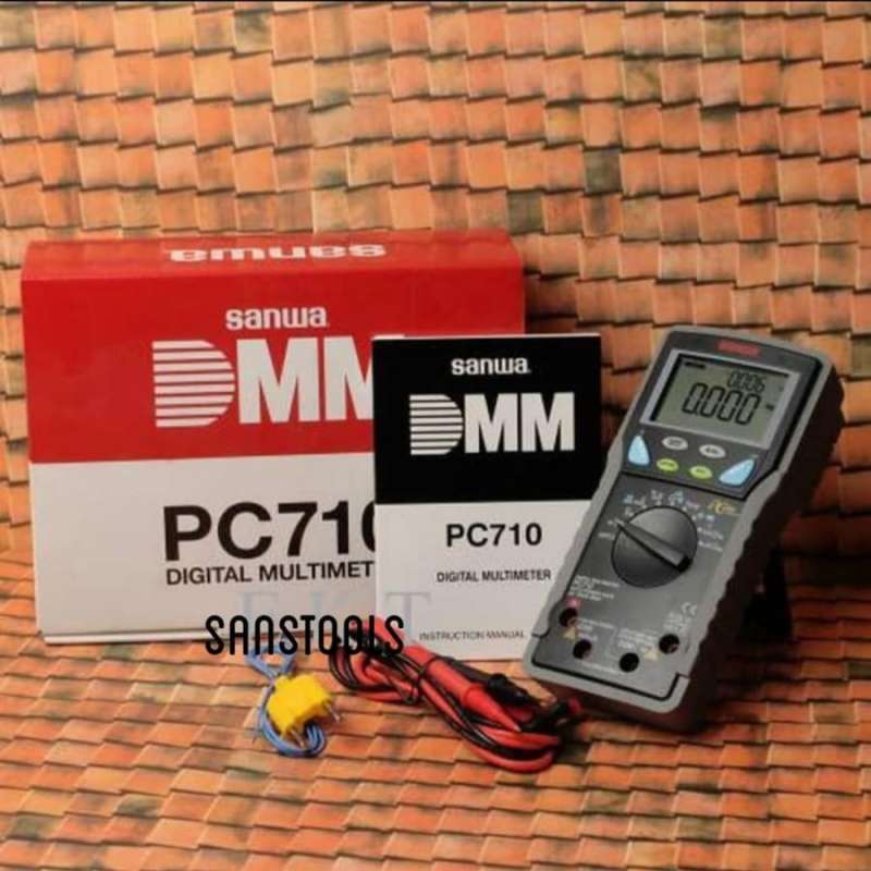 Jual Sanwa Pc710 Pc Link Digital Multimeter Multitester Avometer Pc-710 ...