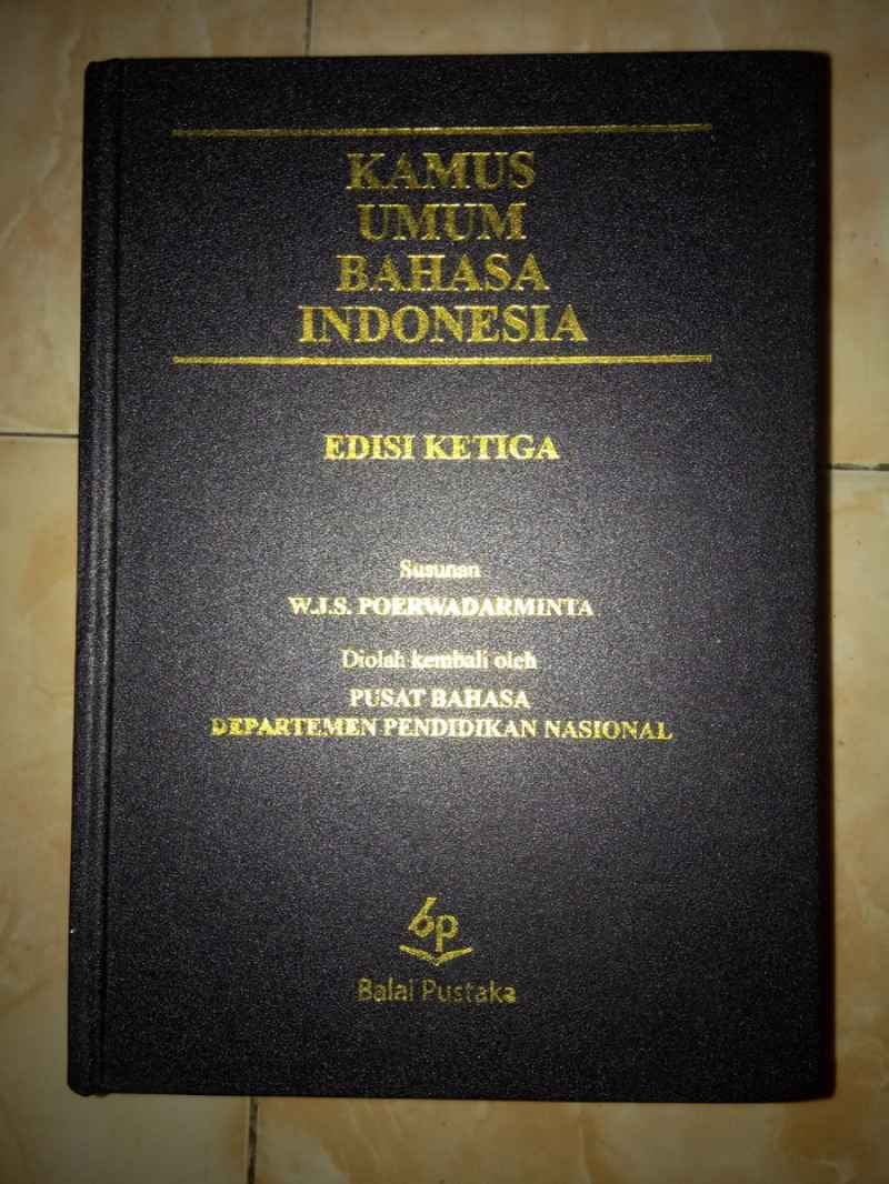 Promo Kamus Umum Bahasa Indonesia Diskon 23% di Seller Ken Book - Jati ...
