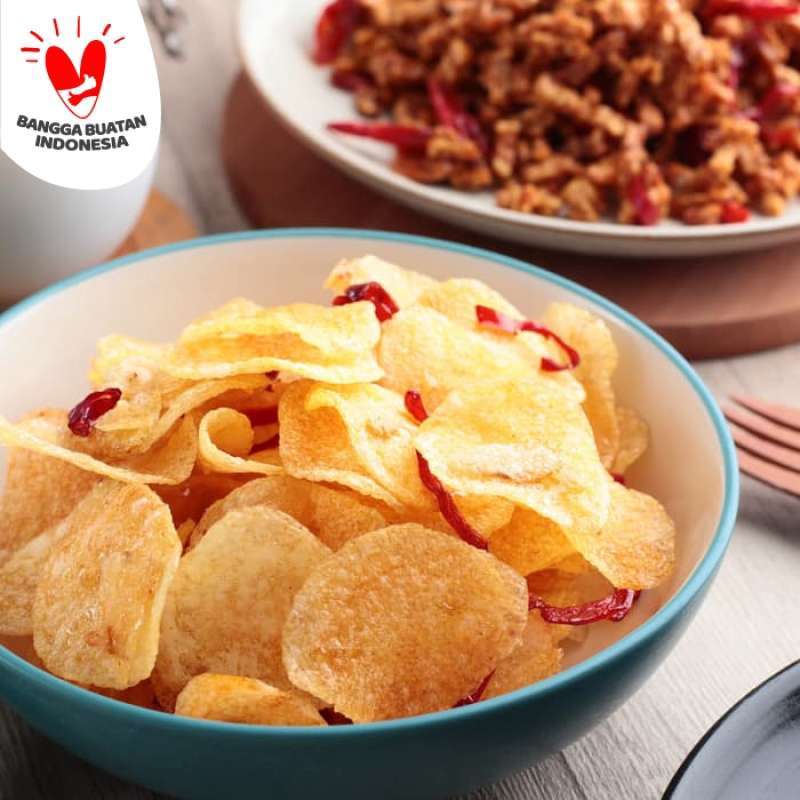 Jual RAJA RAWIT - Kripik Kentang Asem Manis + Tempe Orek Kering - COMBO ...