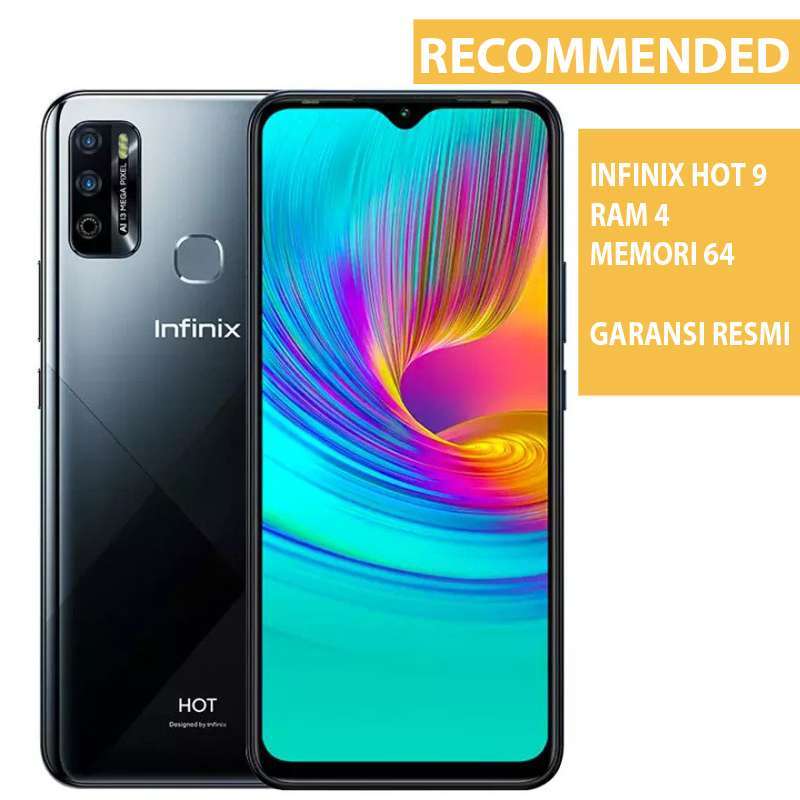 Jual Recomended Infinix Hot 9 Play Ram 4 Memori 64 Di Seller