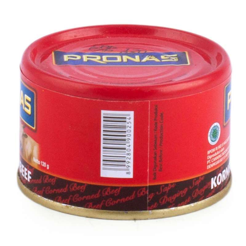 Jual PRONAS Corned Beef 100gr - Kornet Daging Sapi Olahan Kaleng Bundar ...
