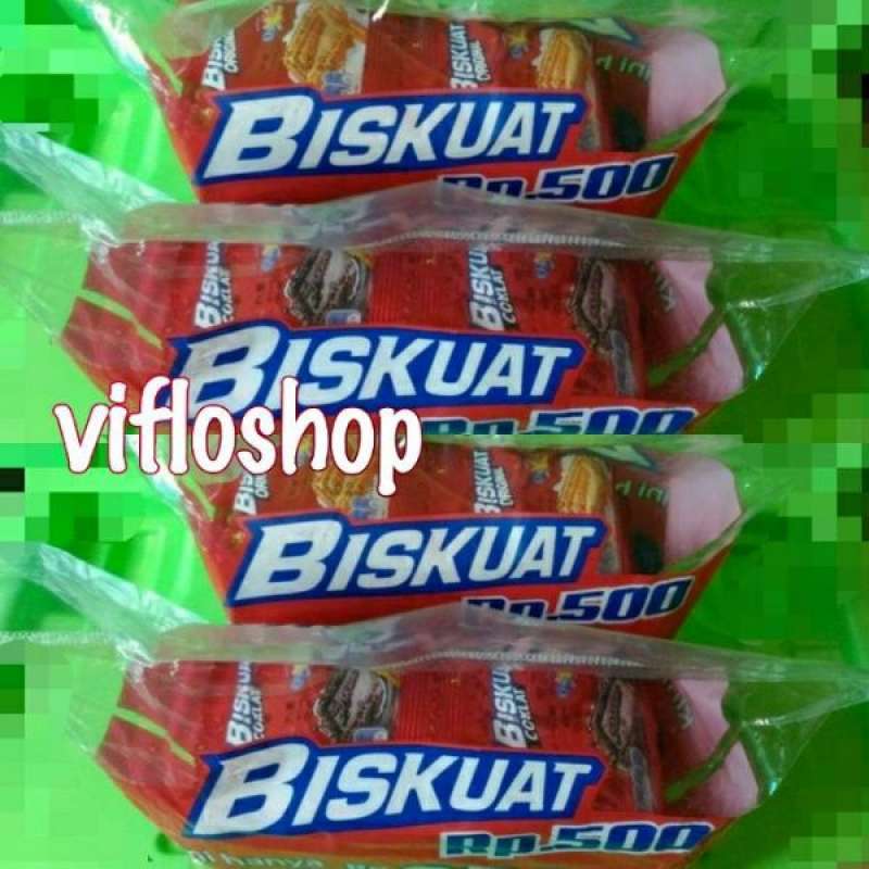 Jual BISKUAT Original Biskuit [10 g/20 Pcs] di Seller Vivflo Shop ...