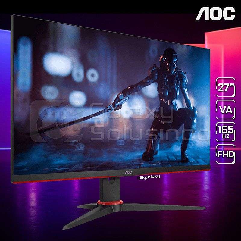 Jual Aoc 27g2se 27 Va 1ms 165hz Fhd Gaming Monitor Di Seller Galaxy_solusindo - Galaxy Solusindo ...