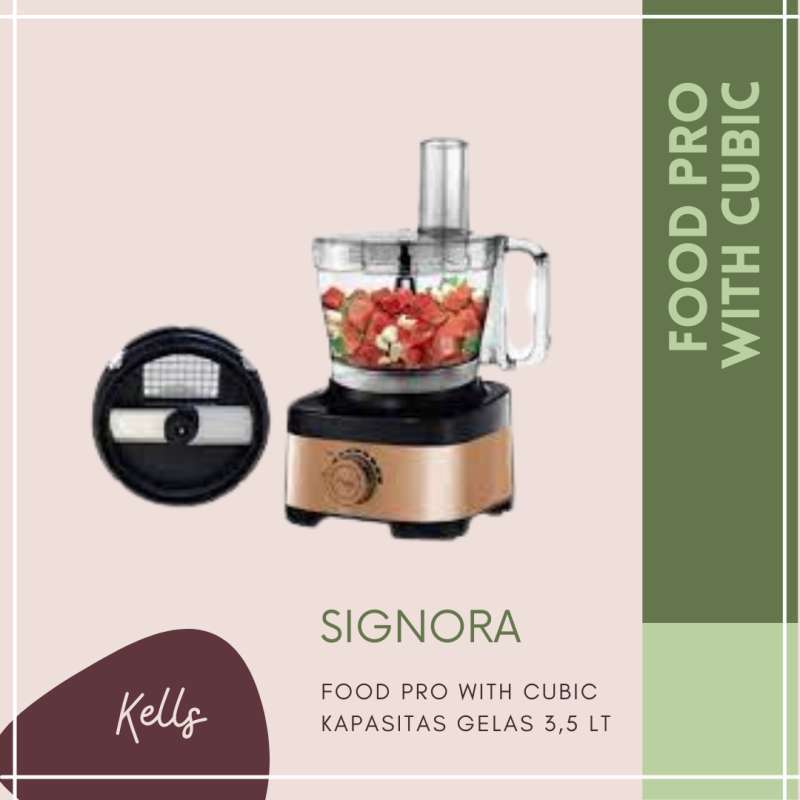 Jual Food Pro Signora with cubic cutter di Seller Kells - Dukuh Pakis ...